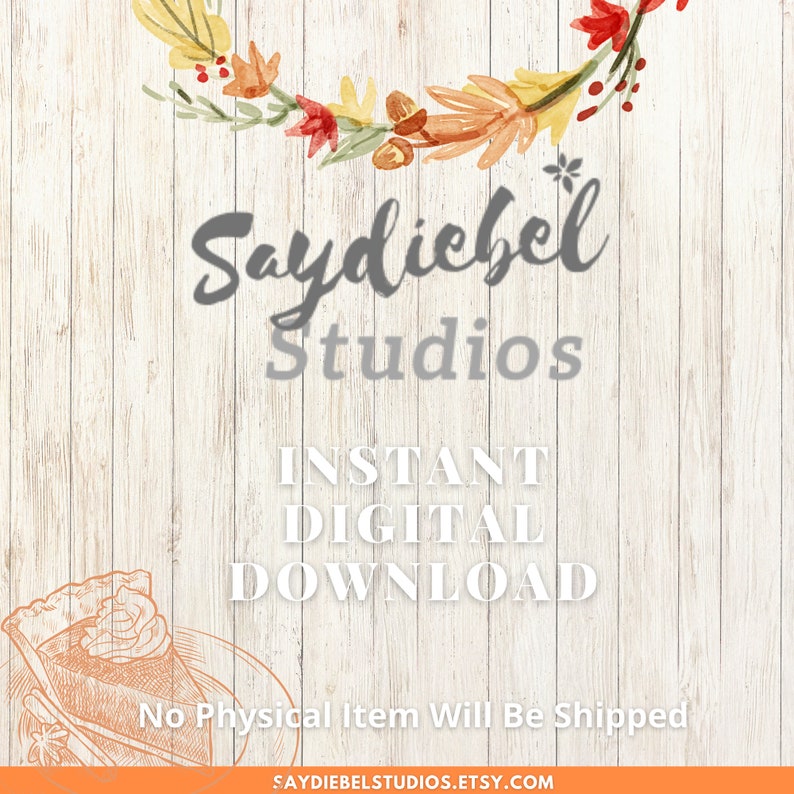 Happy Thanksgiving Banner Printable, Farmhouse Style Thanksgiving ...