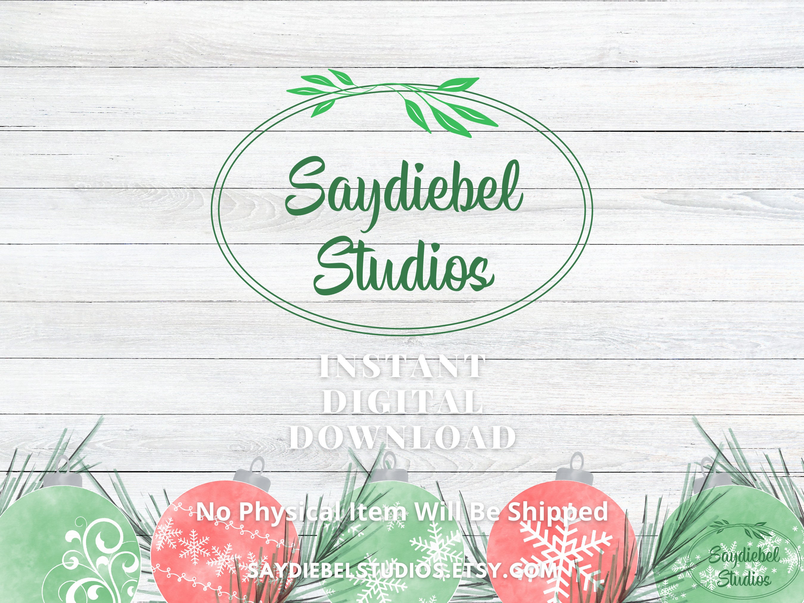 Merry Christmas Banner Printable, Farmhouse Style Christmas Banner ...