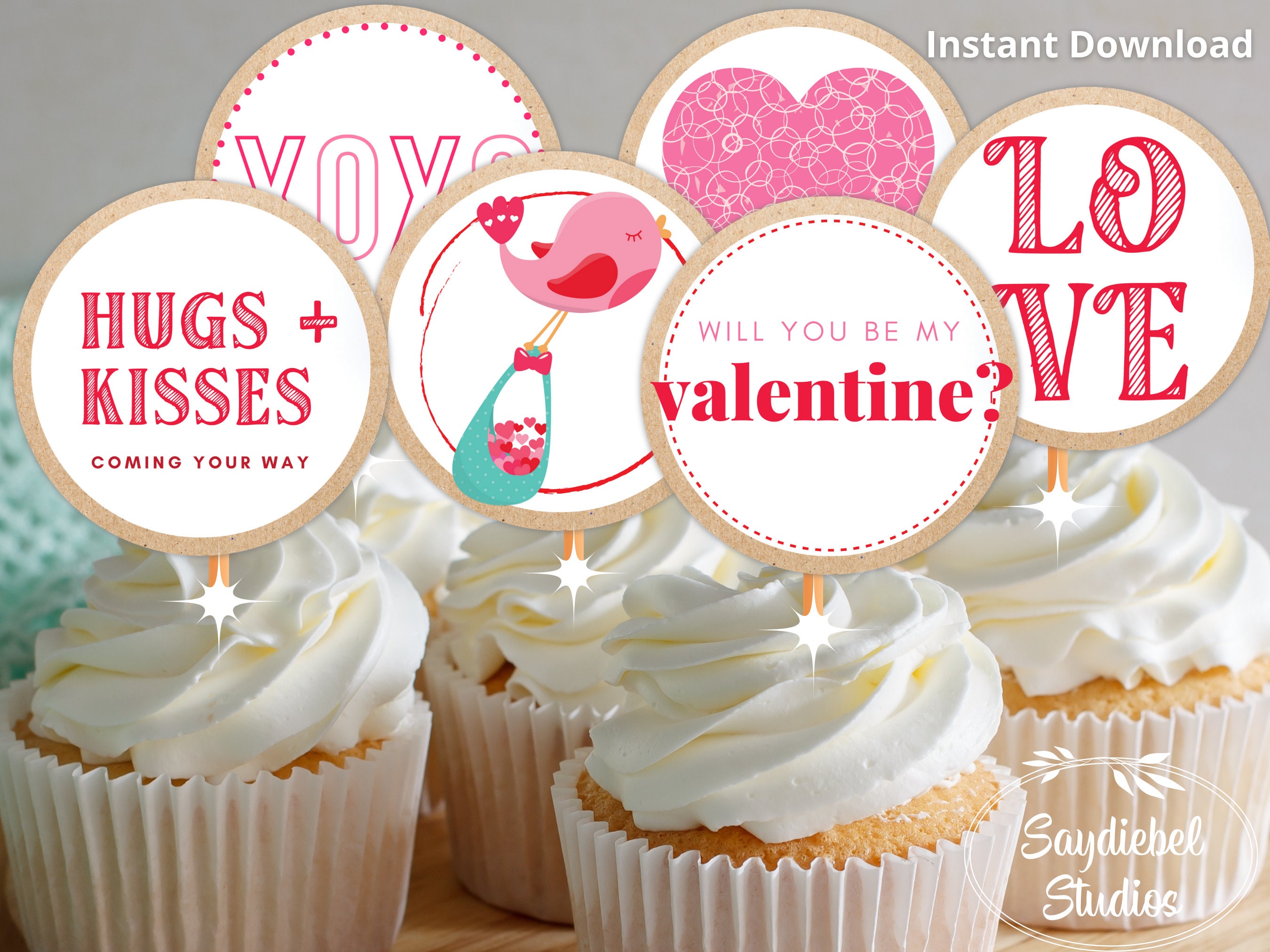 Will You Be My Valentine Printable Bundle, Valentine's Bundle ...