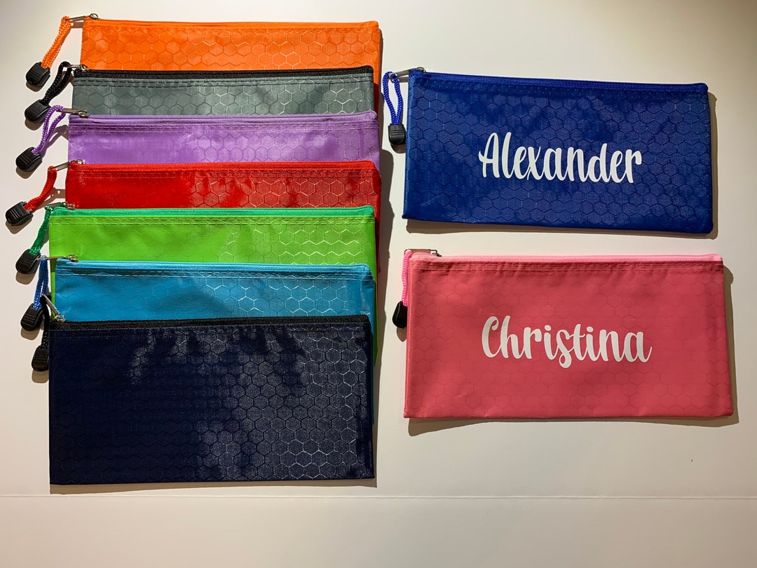 Personalized Bag, Personalized Pencil Pouch, Custom Pencil Pouch, Kids ...