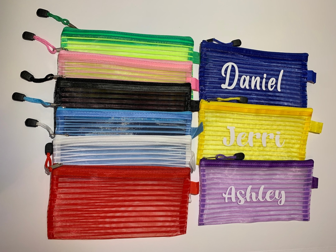 Personalized Bag Pencil Pouch Custom Pencil Pouch Kids Pencil Case ...