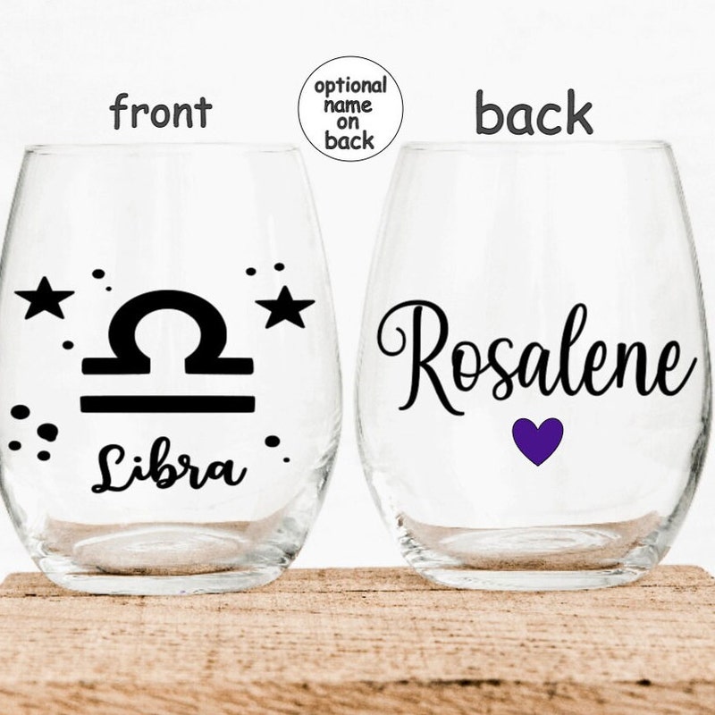 Zodiac Wine Libra - Etsy