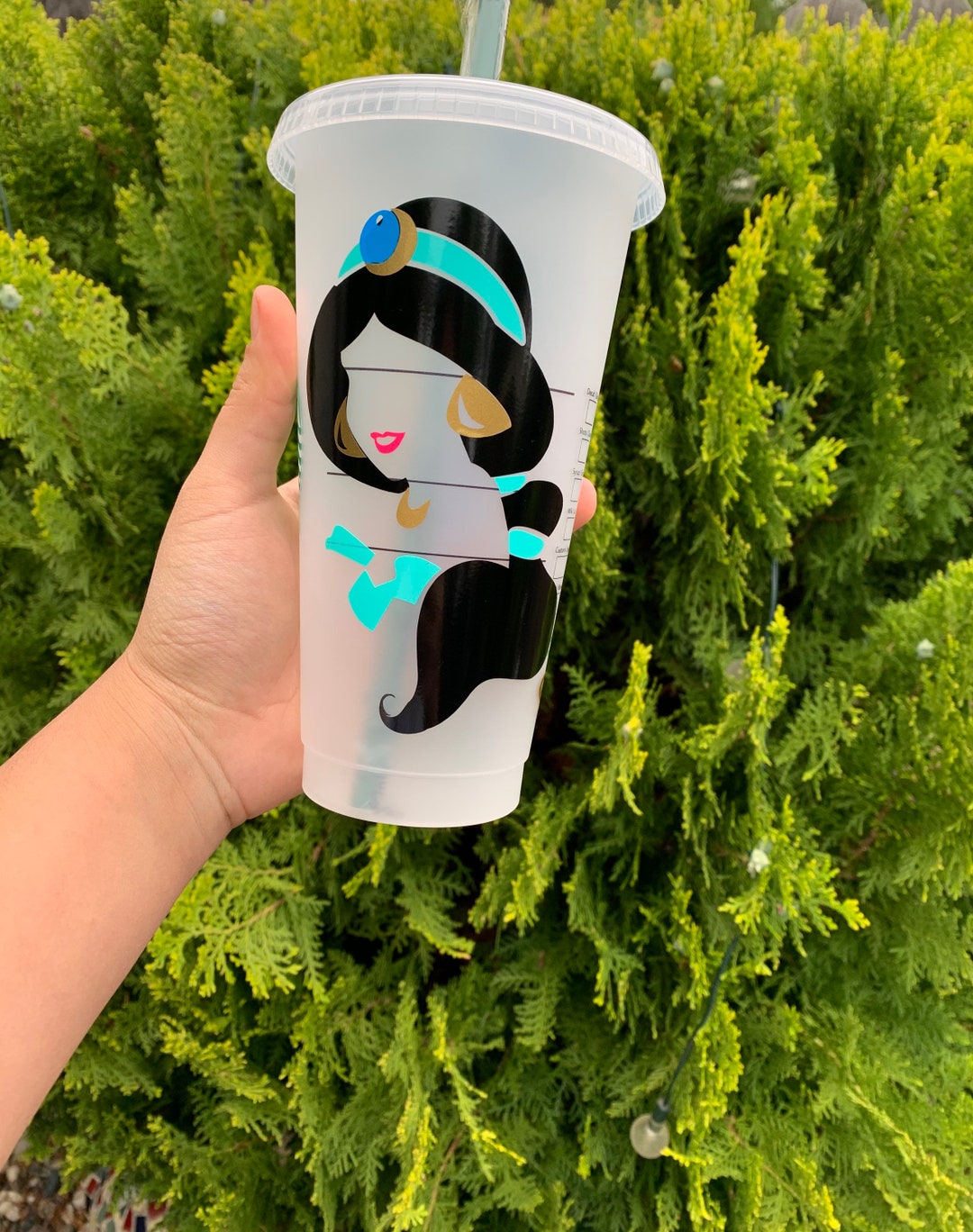Princess Jasmine Inspired Starbucks Cup - Etsy