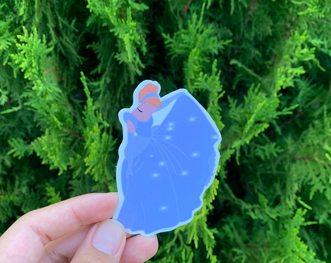 Cinderella Sticker - Etsy