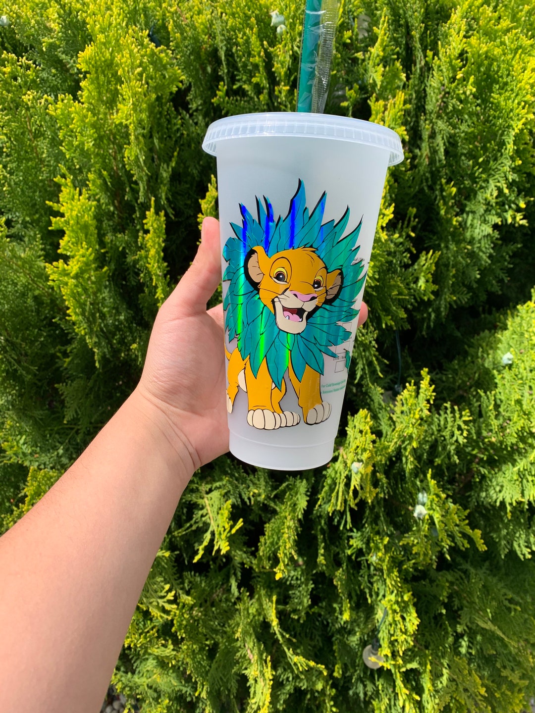 Disney Simba Inspired Starbucks Cup - Etsy