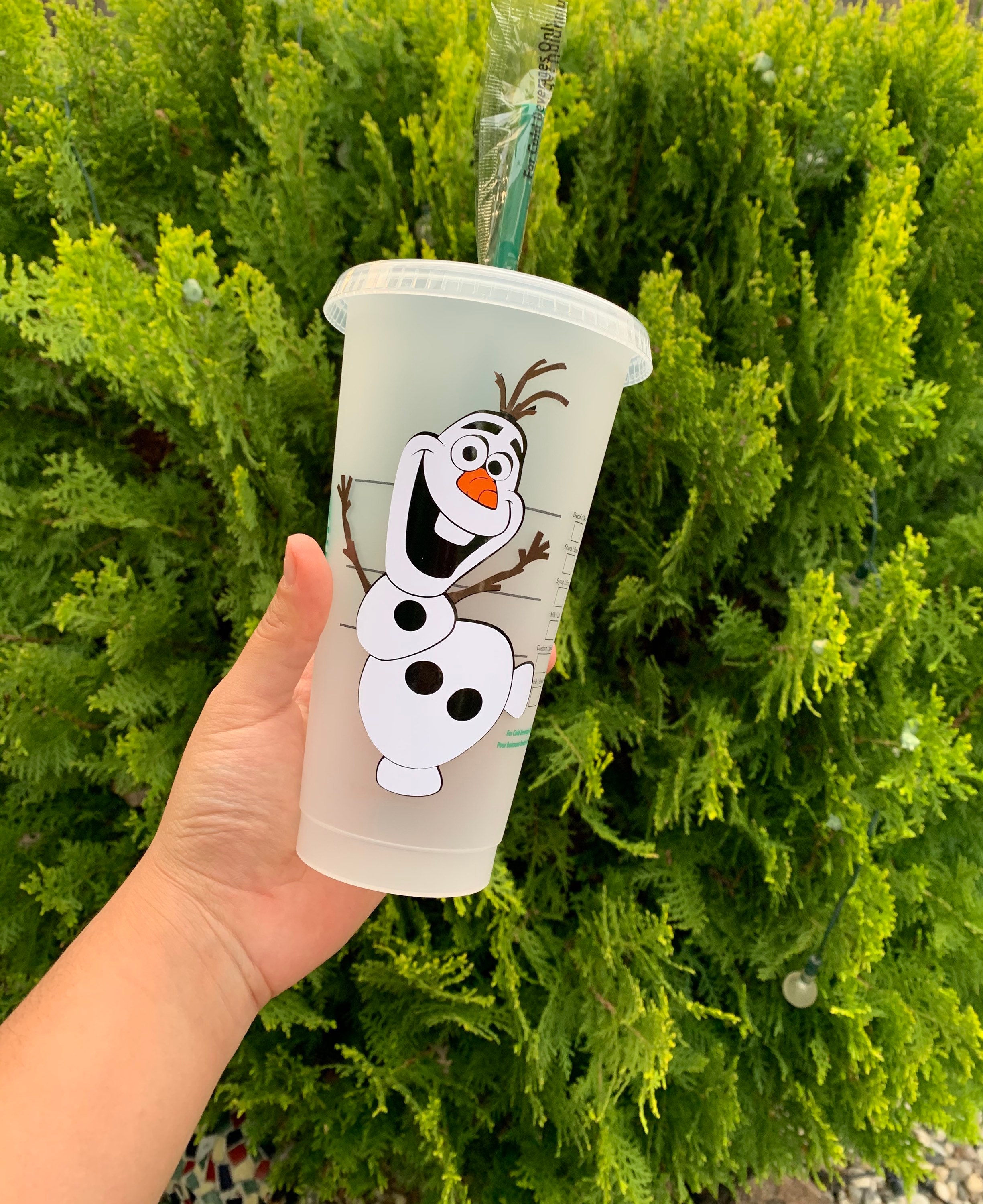 Disney Olaf Inspired Starbucks Cup | Etsy