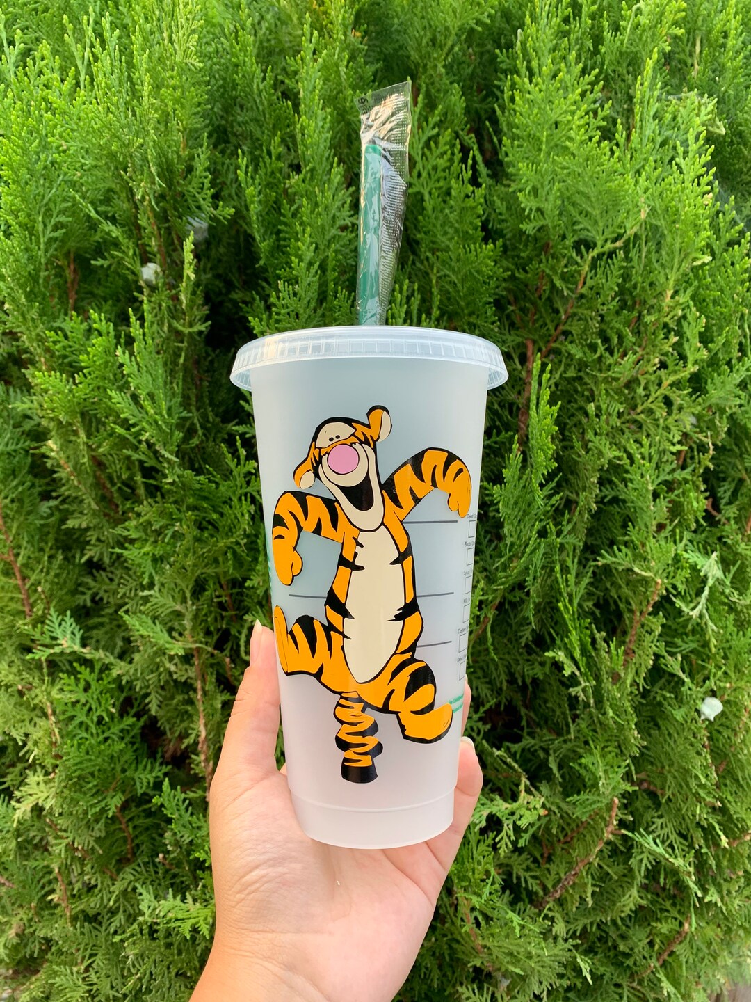 Disney Tigger Inspired Starbucks Cup - Etsy