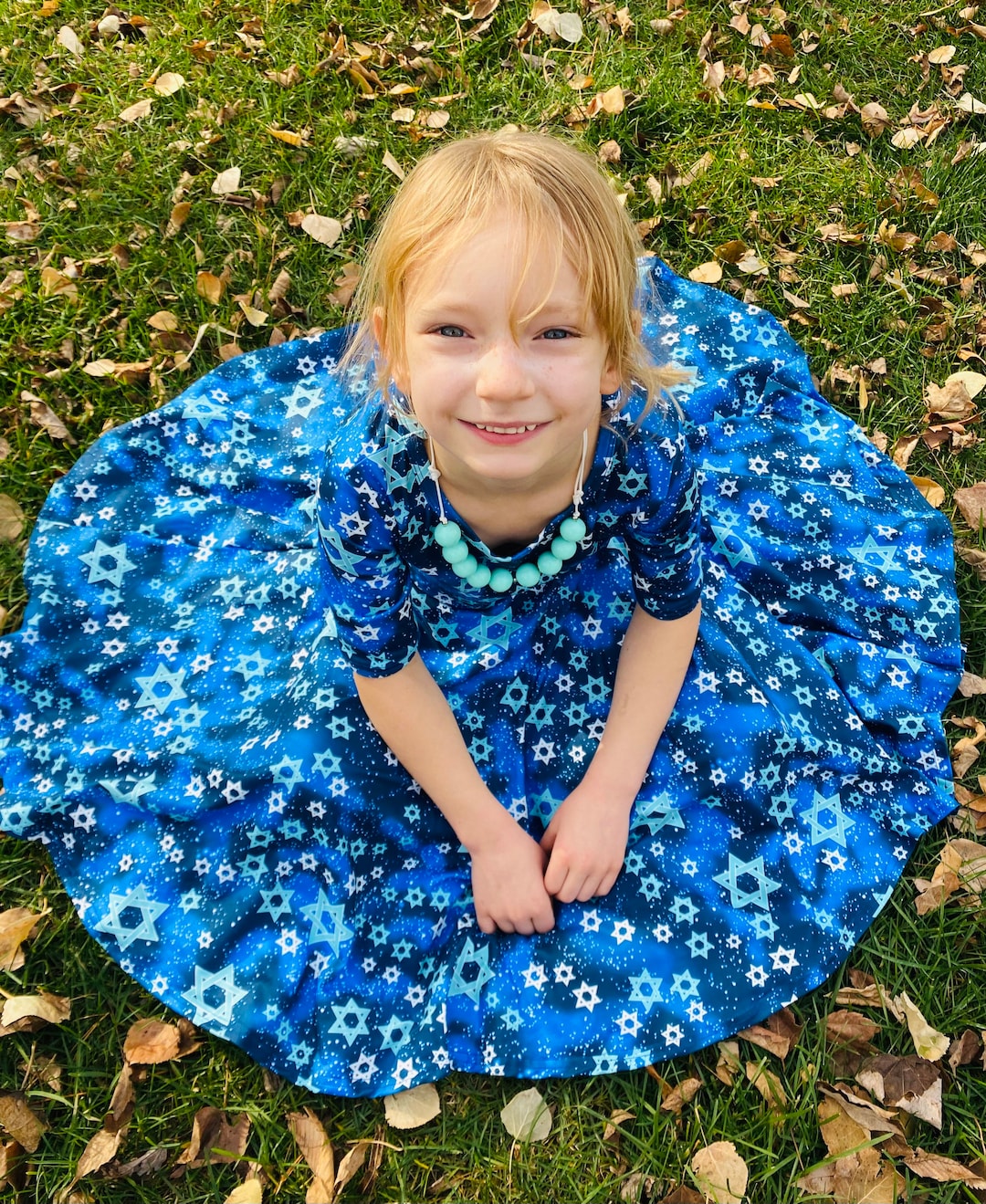 Passover, Hanaukkah Dress, Star of David, Holiday Dress, Girl Dress ...