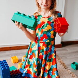 Building Brick, Dress, Pink, Pinkdress, Building Brick Pink, Building ...