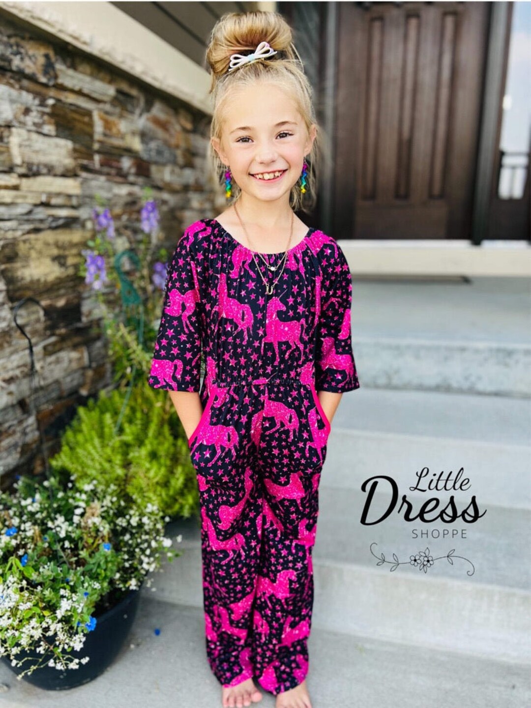 Sparkle Unicorn Jumper, Pockets, Kids, Toddler, Tween, Buttery Soft ...