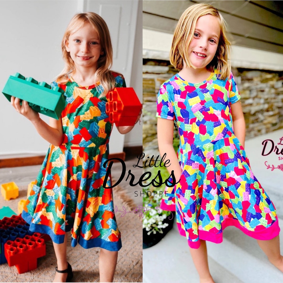 Building Brick, Dress, Pink, Pinkdress, Building Brick Pink, Building ...