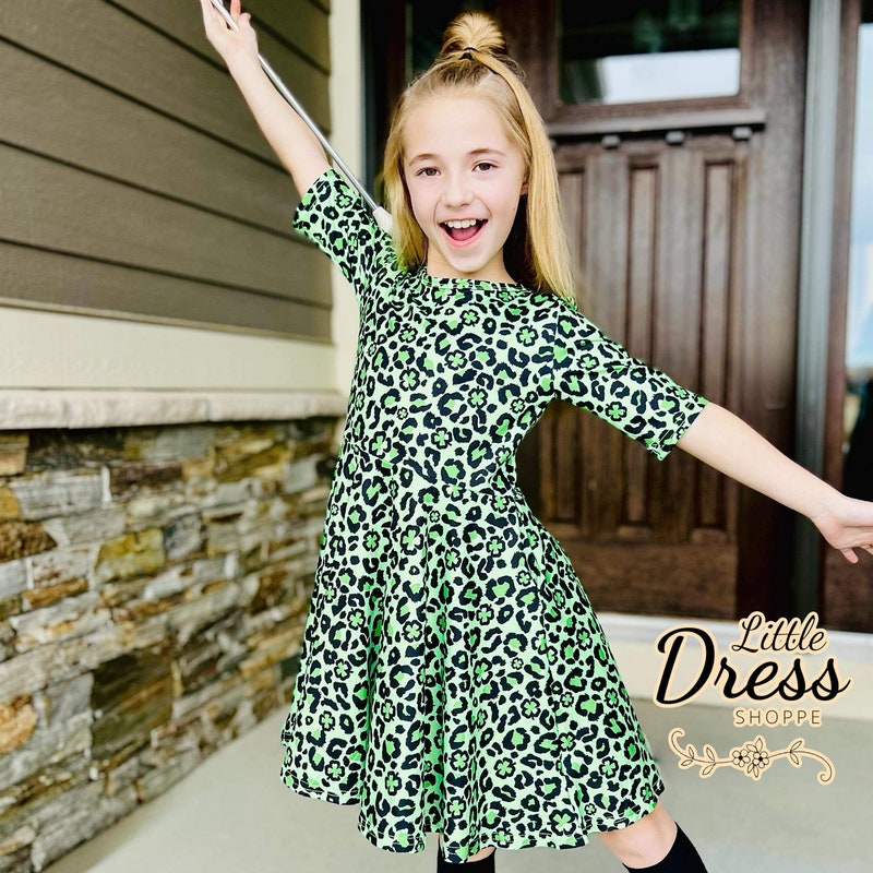 St Patrick Day Dress Kids - Etsy
