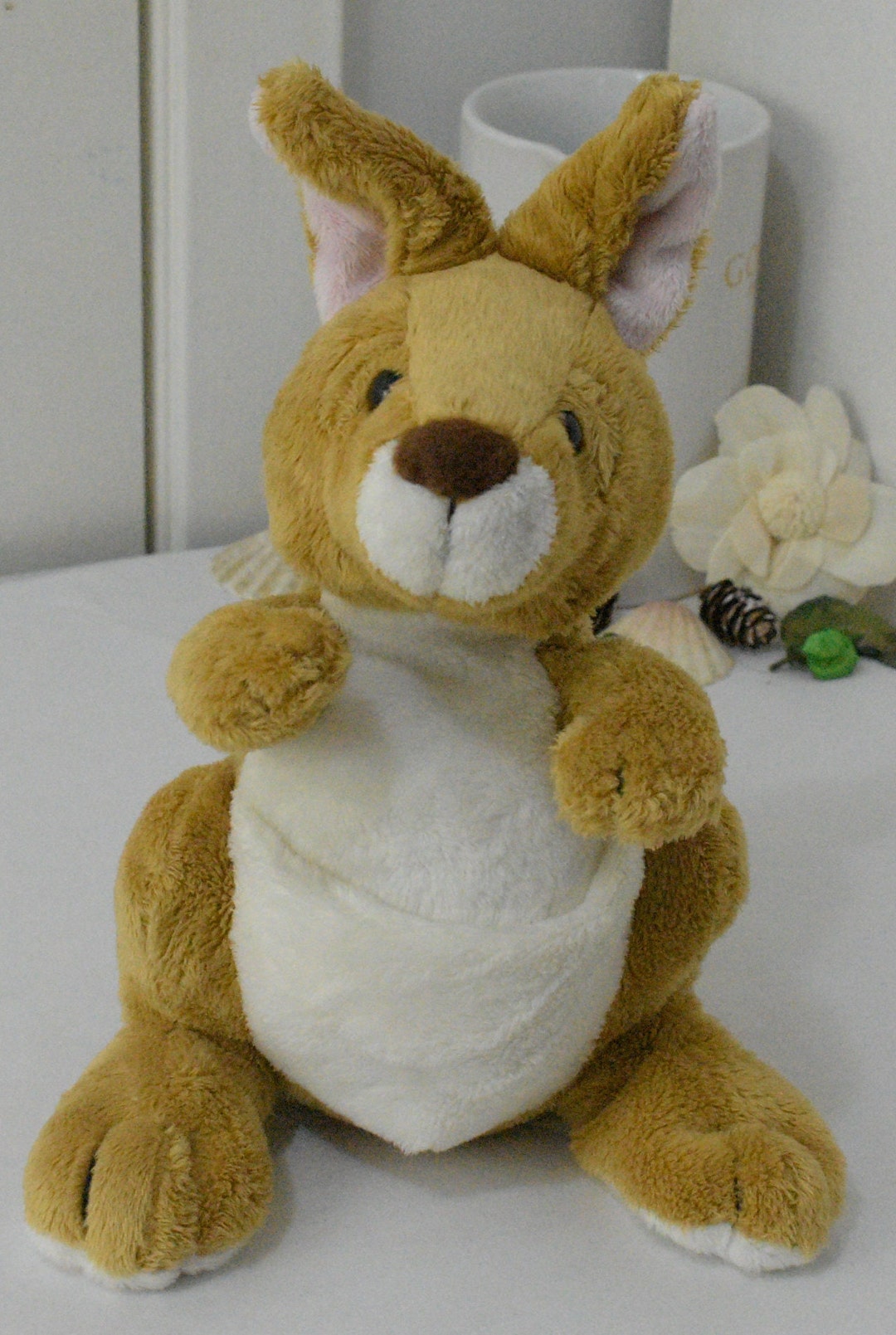 Ganz Webkinz Cheektowaga Kangaroo Plush Beanie Stuffed Animal Toy - Etsy