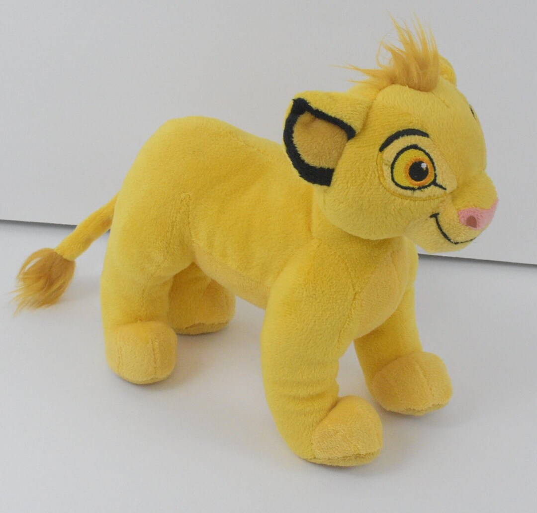 Disney the Lion King Soft Young Simba Plush Stuffed Animal Toy - Etsy