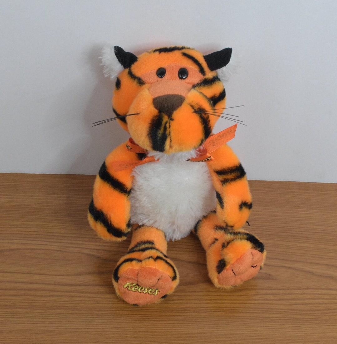 Galerie Reese's Singing Tiger Plush Orange Striped Toy Stuffed Animal ...