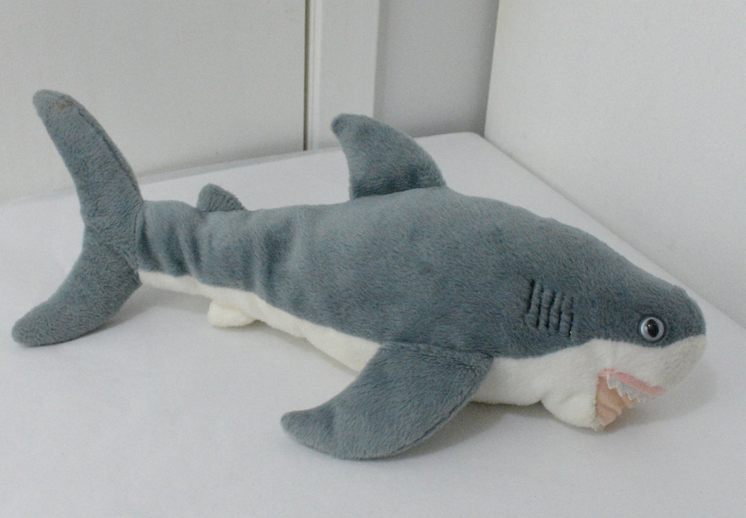 2014 Wild Republic Great Gray White Shark Plush, Stuffed Animal, Plush ...