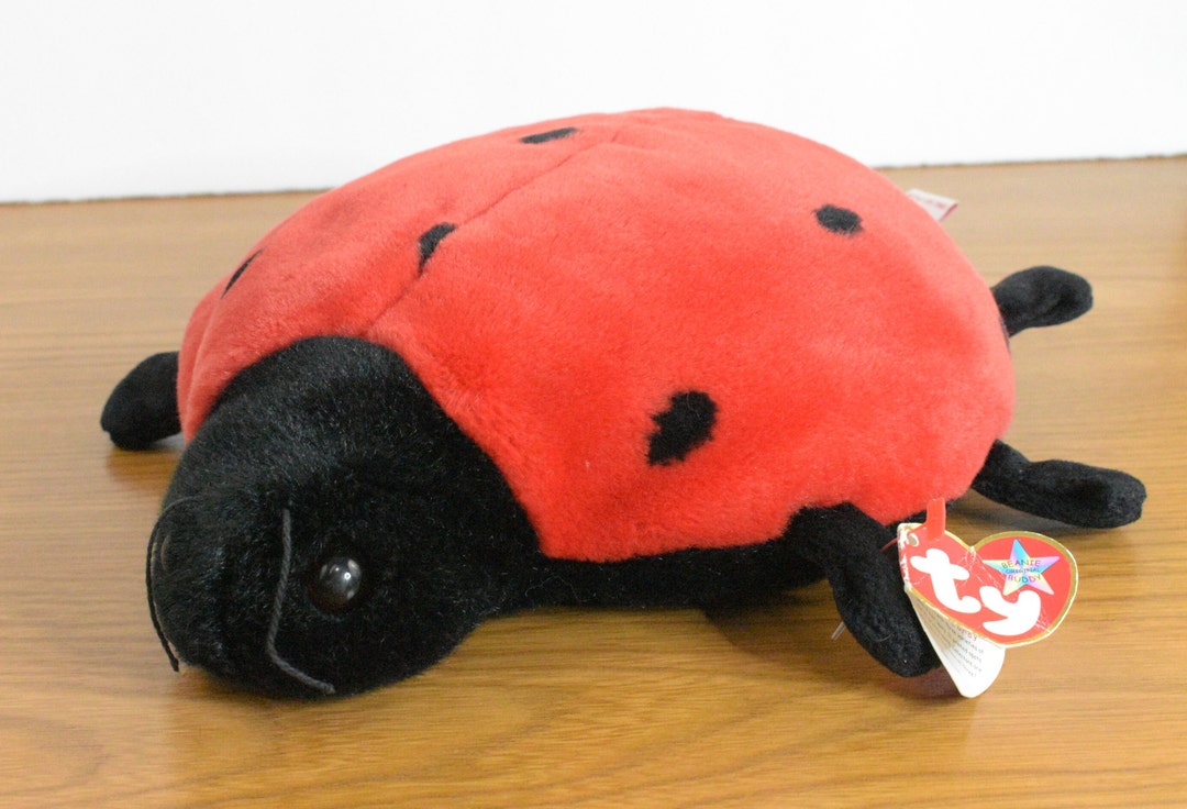 1999 Ty Beanie Babies Lucky the Ladybug Stuffed Toy - Etsy