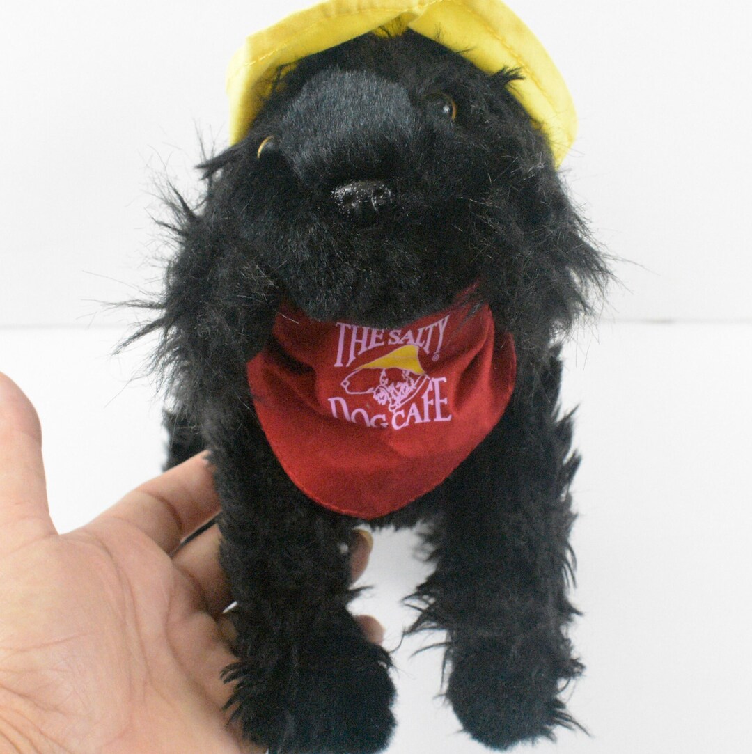Jake the Salty Dog Cafe Plush Stuffed Animal Black Labrador Retriever ...