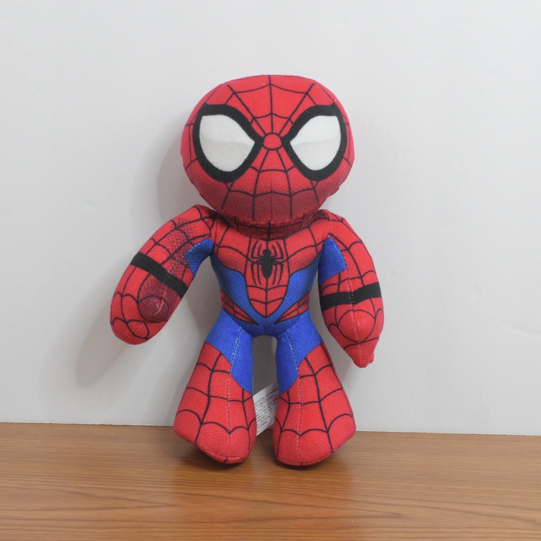 Marvel Plush Character Figure, 8-inch Spider-man Super Hero Soft Toy - Etsy
