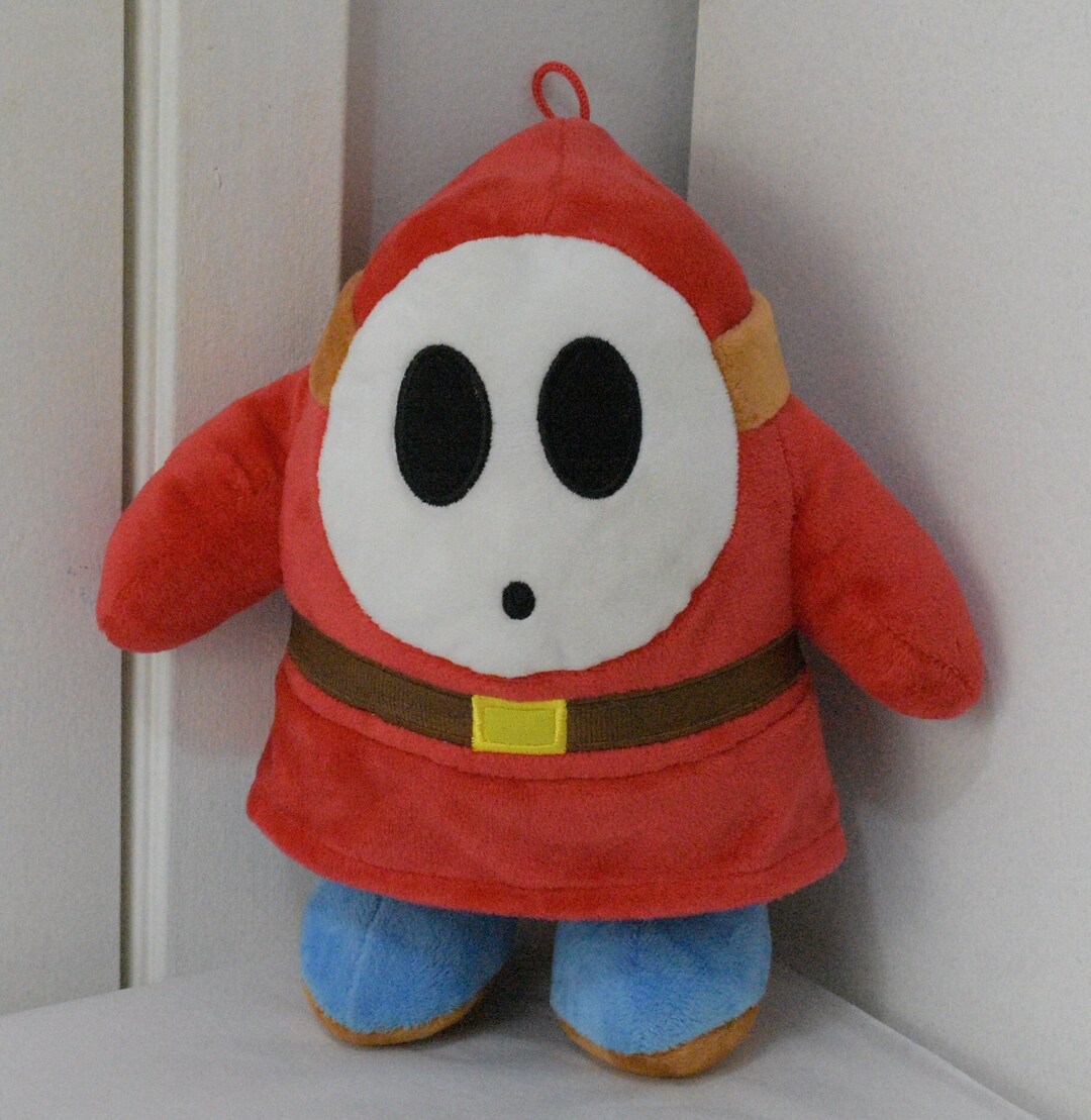 Nintendo Super Mario Plush Red Blue Stuffed Toy - Etsy