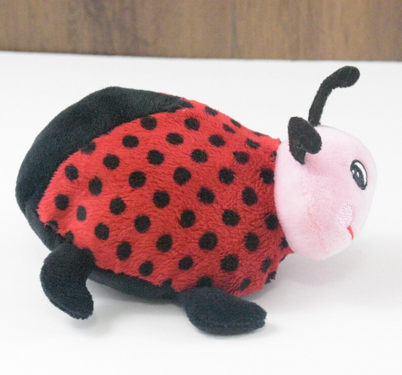 Toymax Ladybug Soft Red & Black Ladybug Stuffed Animal Plush - Etsy