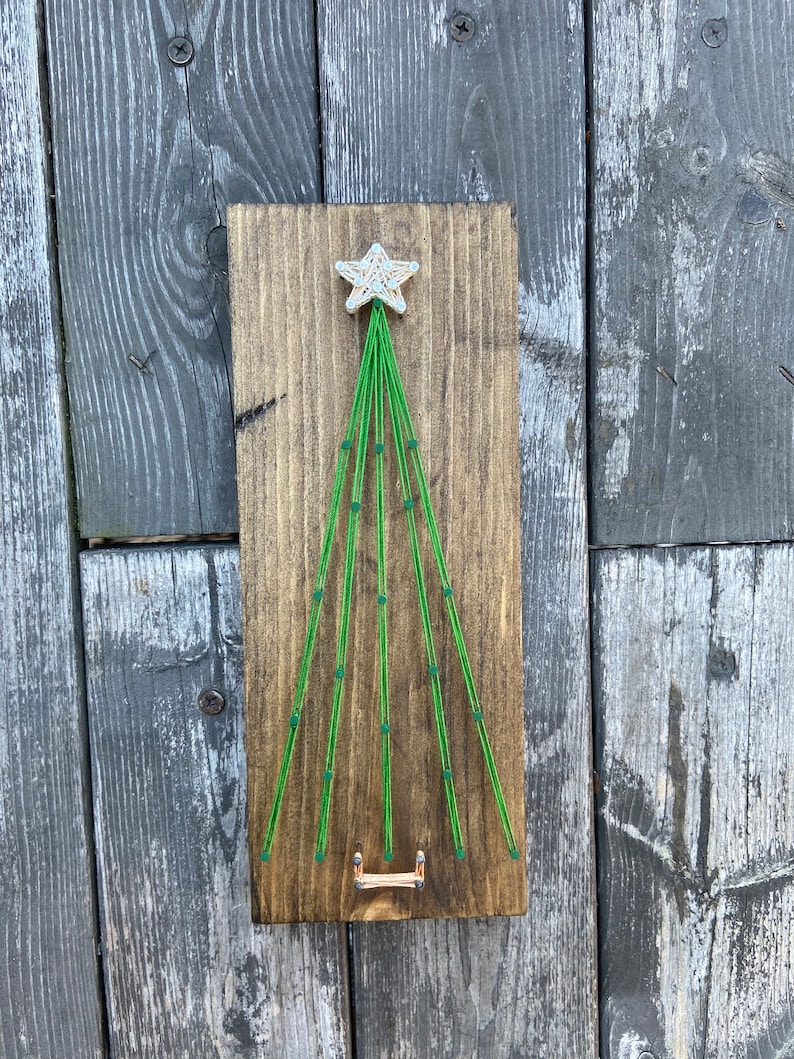 Christmas Trees, Tree String Art, Christmas Decor, Tree Sign, Christmas ...