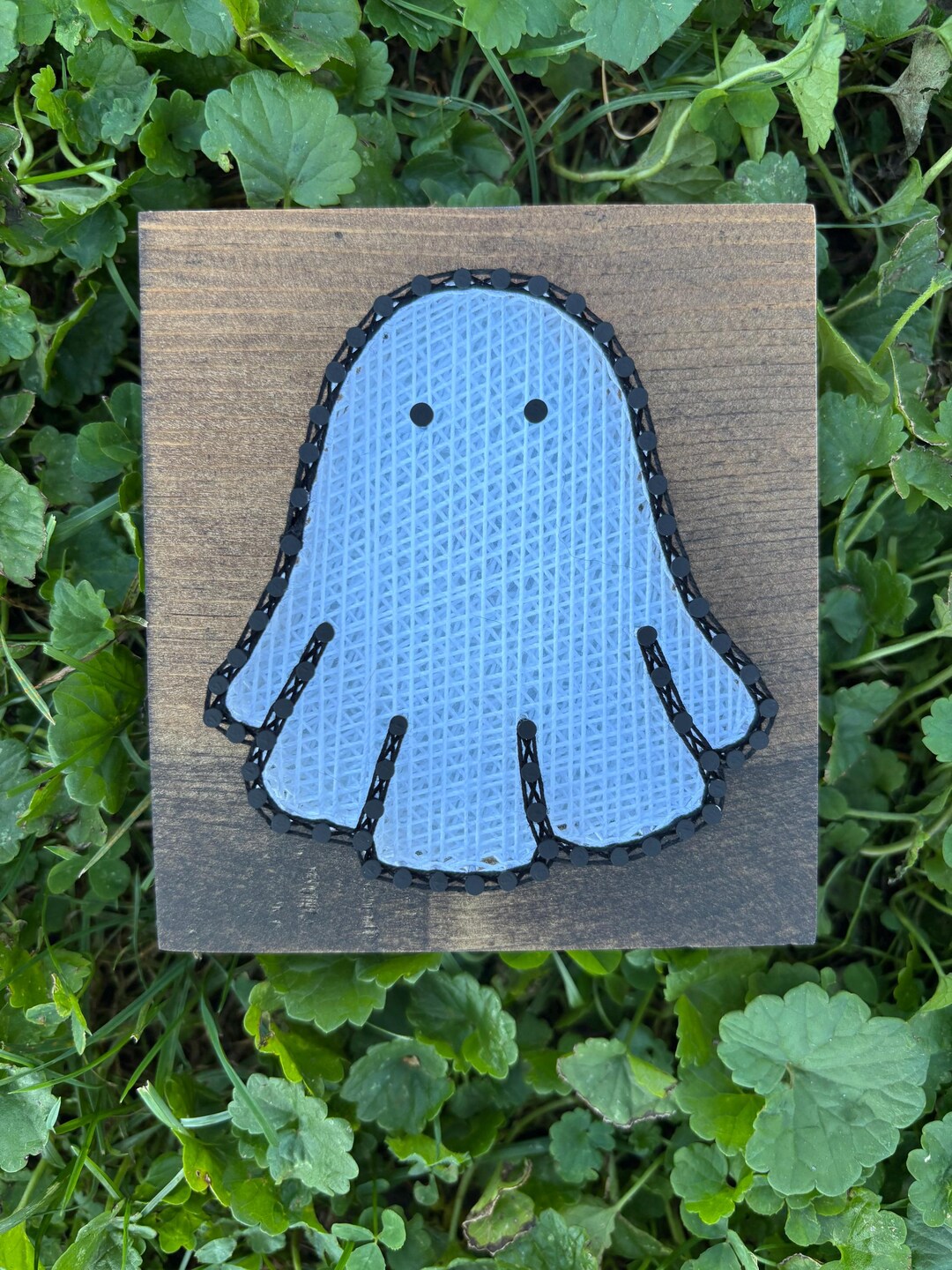 Ghost String Art: Mini Halloween Tabletop Decor - Etsy