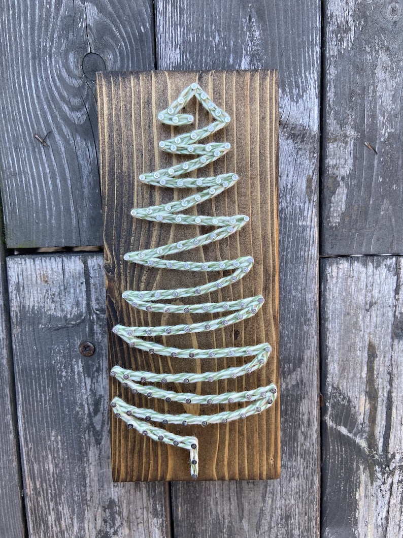 Christmas Trees, Tree String Art, Christmas Decor, Tree Sign, Christmas ...