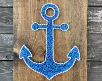Anchor String Art - Etsy