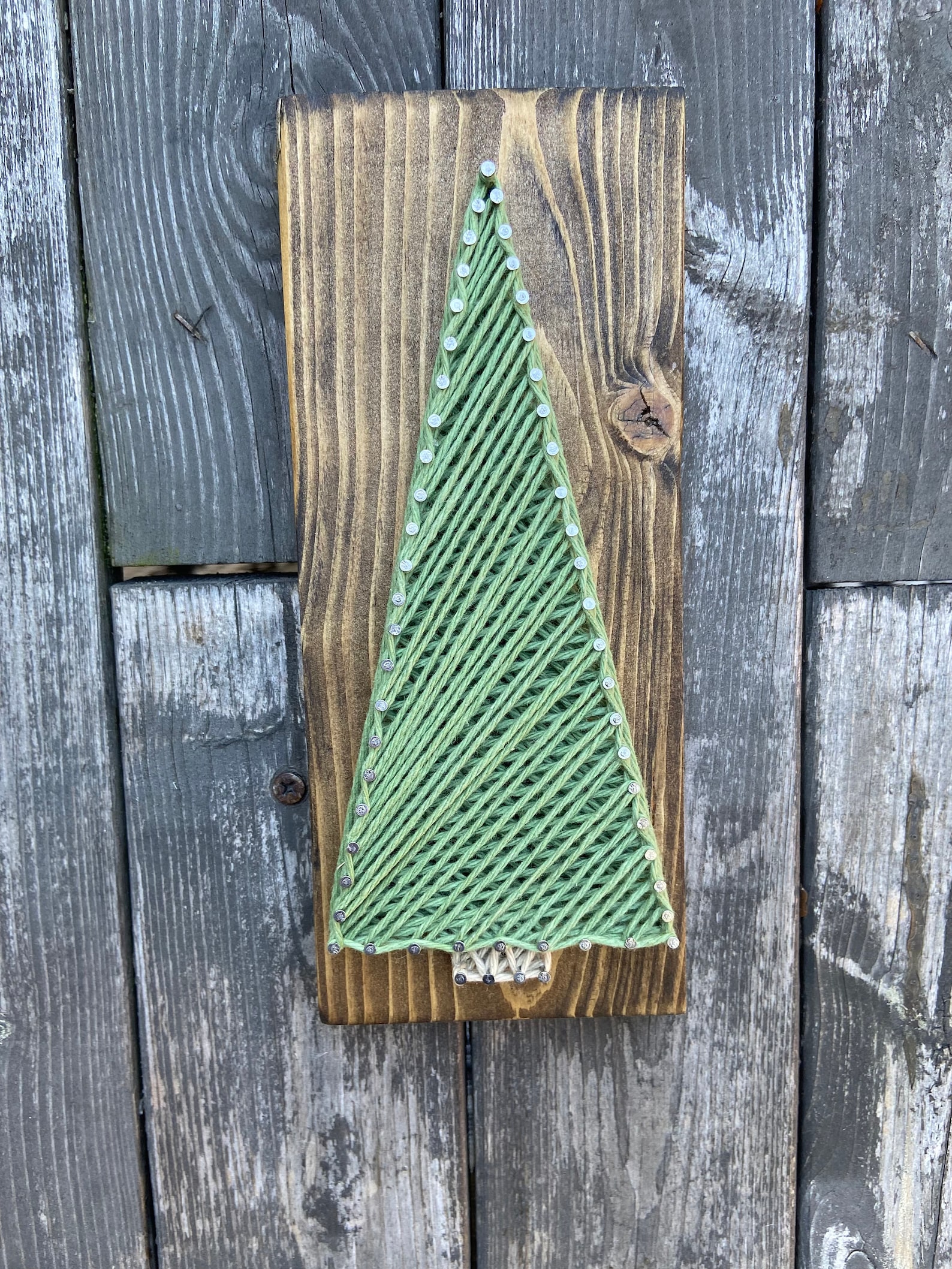 Christmas Trees Tree String Art Christmas Decor Tree Sign - Etsy