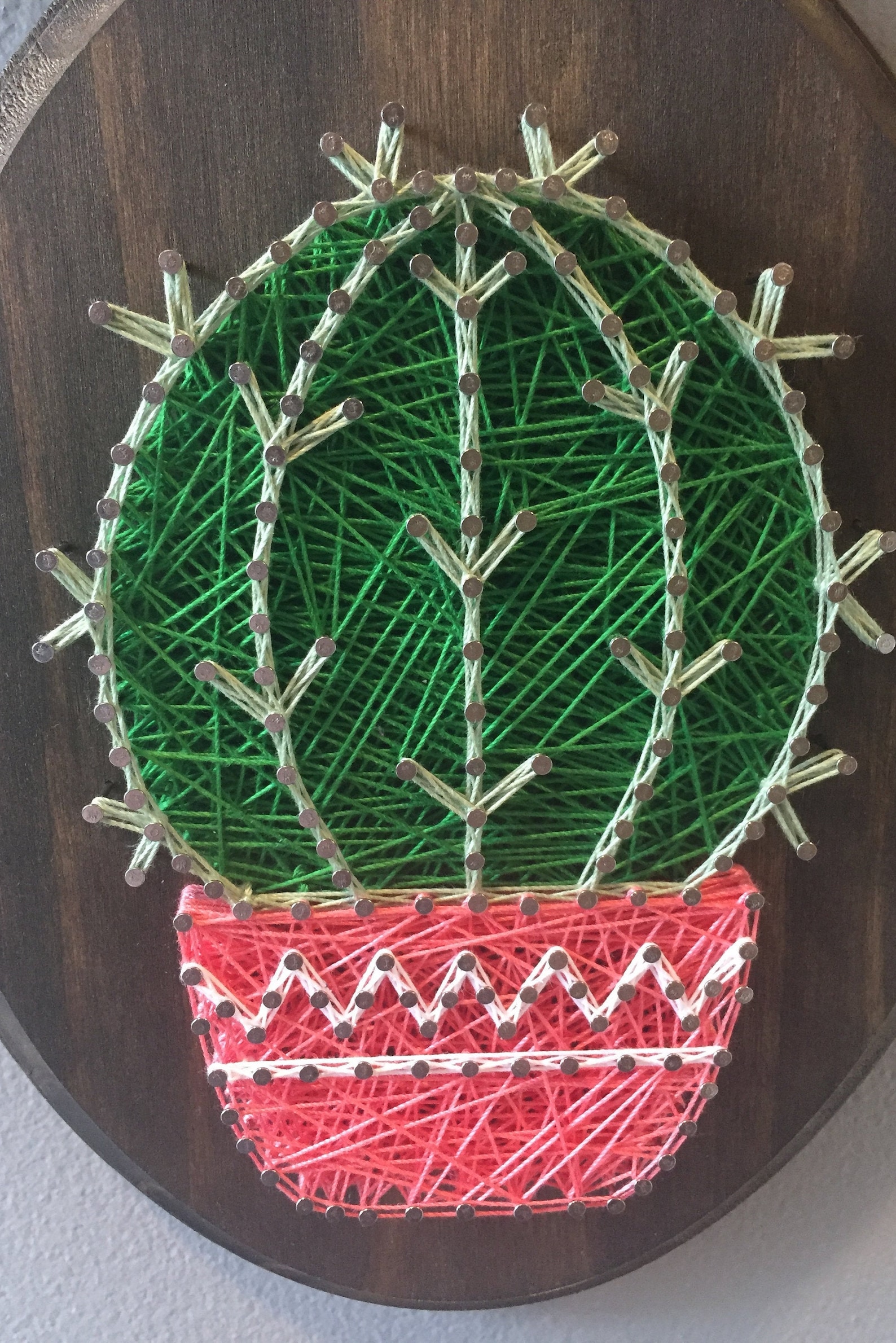 Cactus String Art Cactus Decor String Art Cactus Sign - Etsy Canada