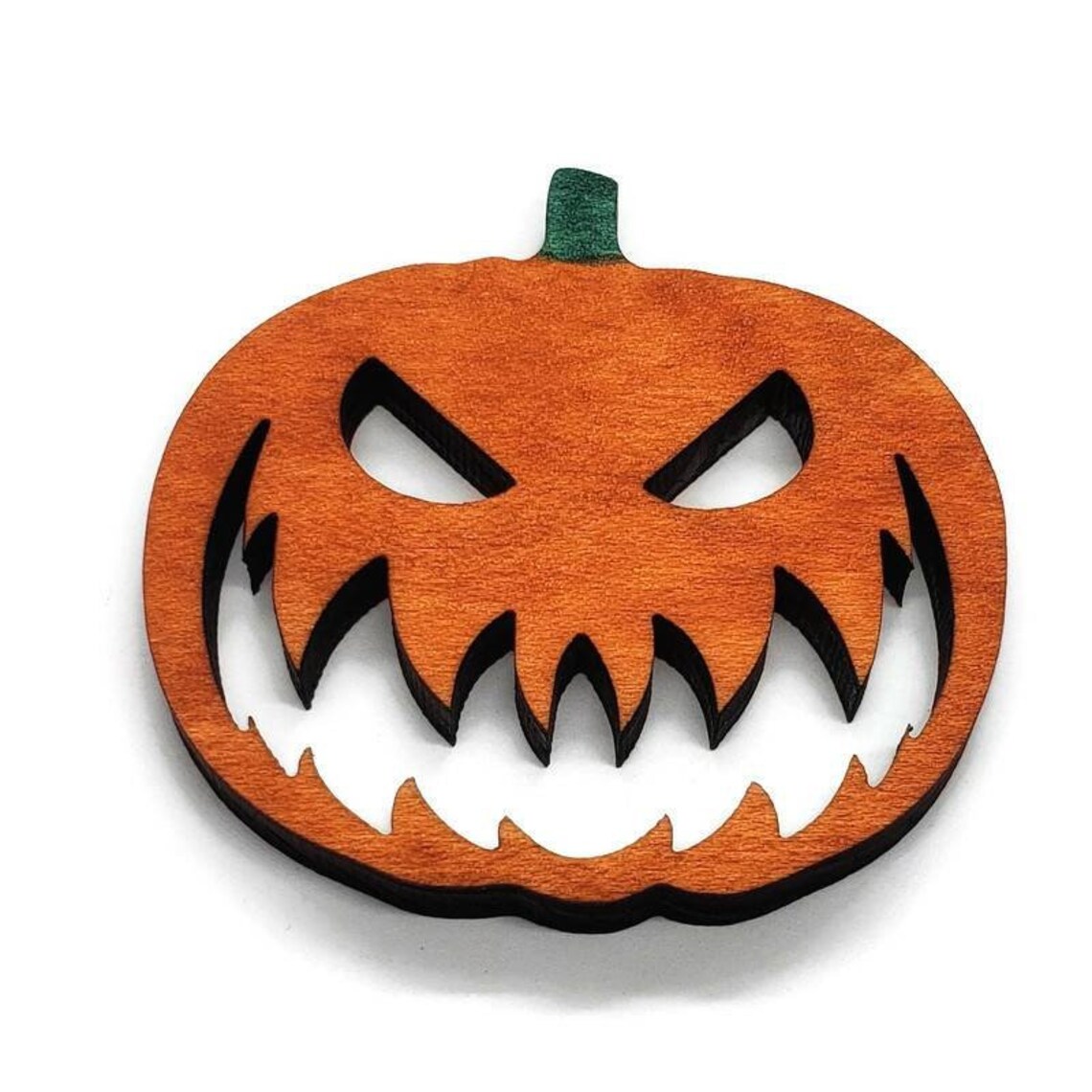 Hand Painted Pumpkin Magnet Country Fall Kitchen Decor | Etsy