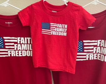 Faith Family Freedom Pallet Sign - Etsy