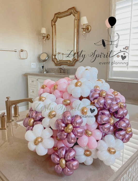 Local Pickup Only Balloon Flower Bouquet Daisy Balloon Flowers Beautiful Flower Bouquet Etsy UK