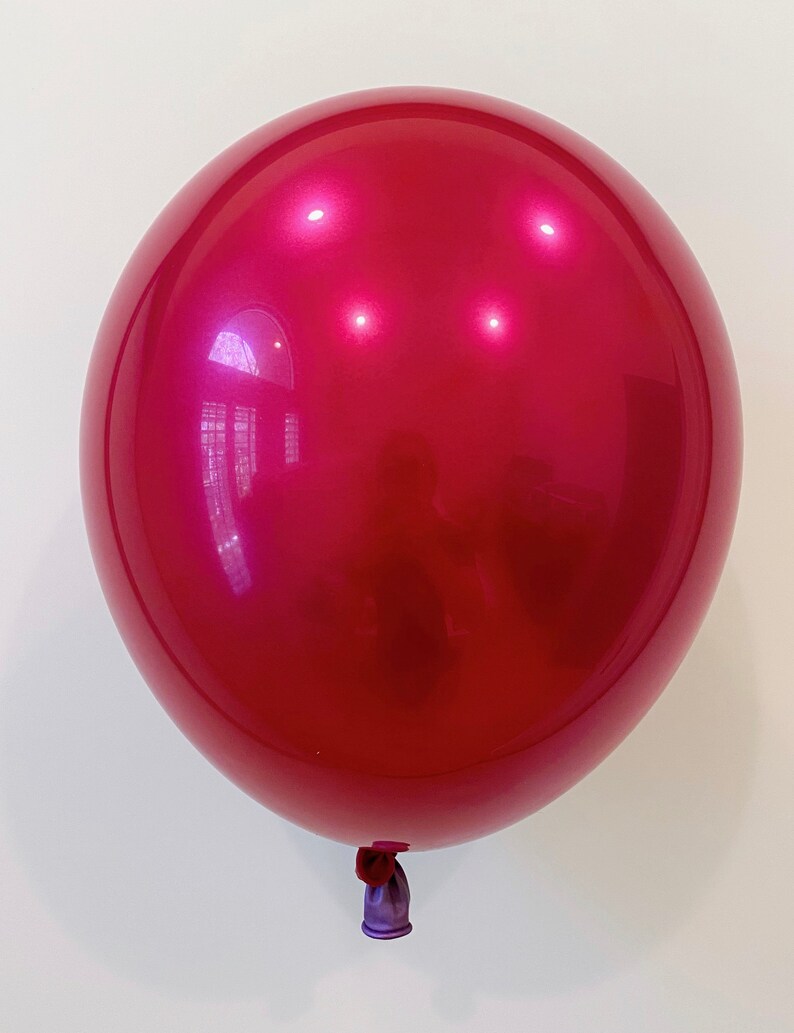 Balloon Arch Double Stuffed Balloons Burgundy Balloon - Etsy