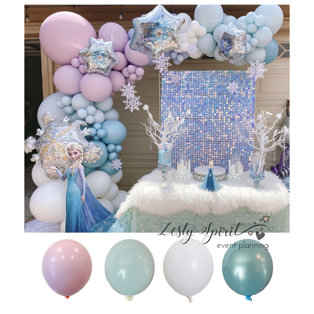 Balloon Arch * Double Stuffed Balloons * Pastel Balloon Garland * DIY ...