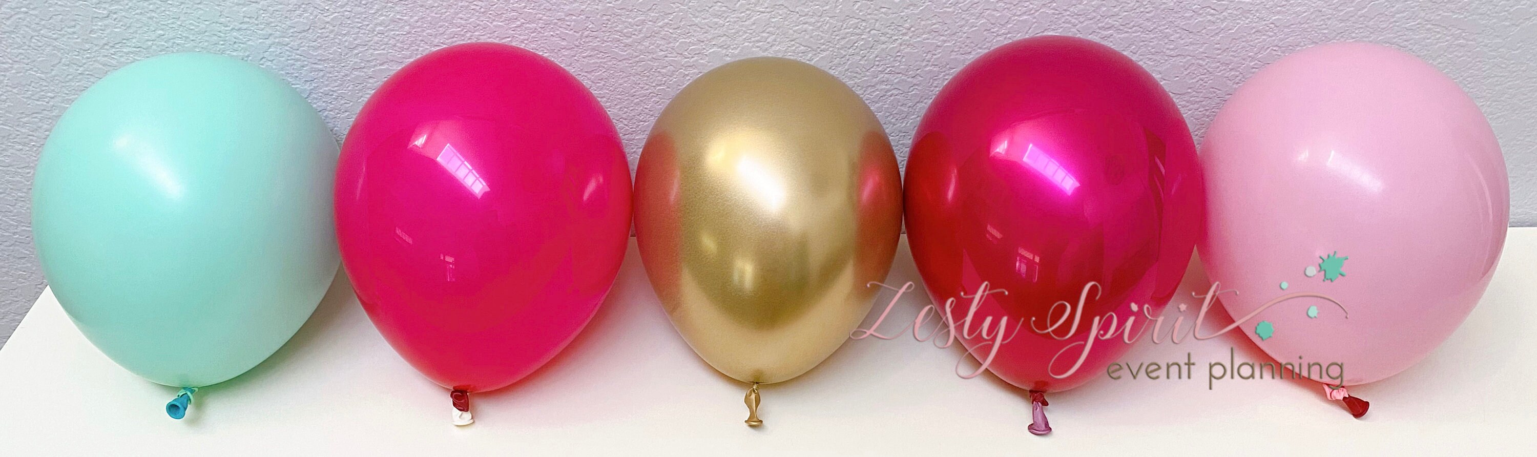 Balloon Arch Double Stuffed Balloons Hot Pink Balloon | Etsy