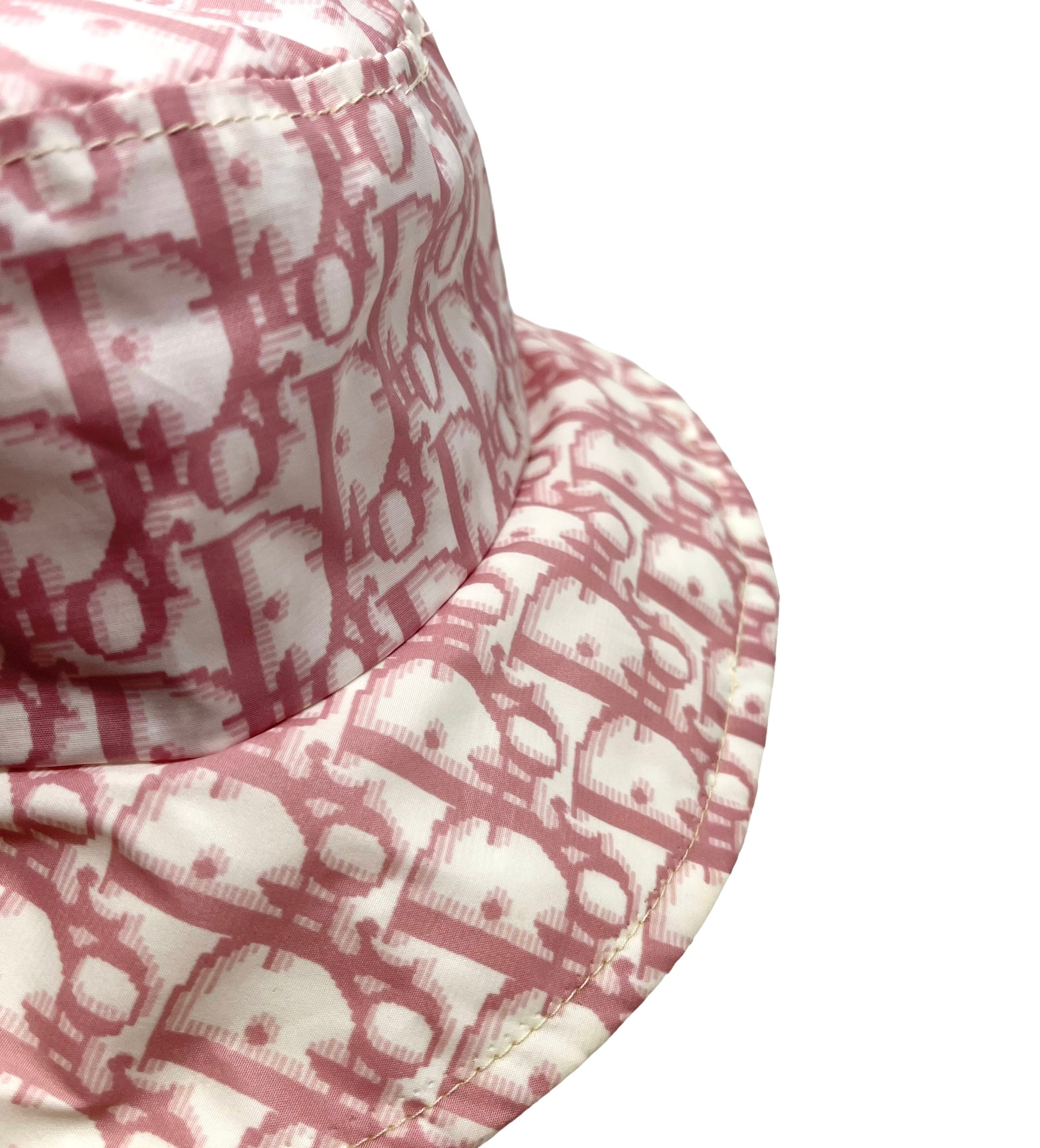 Christian Dior Vintage Trotter Monogram Bucket Hat 58 Christian Dior Vintage Trotter Monogram Bucket Hat 58