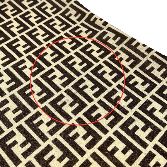 FENDI Vintage Zucca Monogram Dress #40 One-piece Beig… - Gem