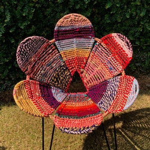 Handmade Flower Chair Flower Decoration Chair Unique Decoration Chair ...