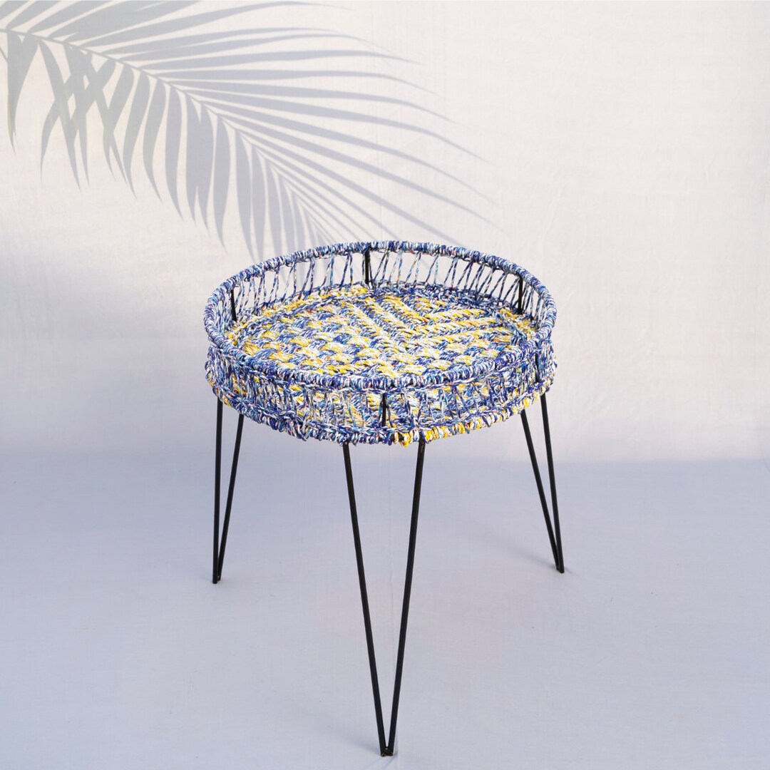 Handmade Tray Table Tray for Lawn Tray for Garden Round Dining Table 2 ...