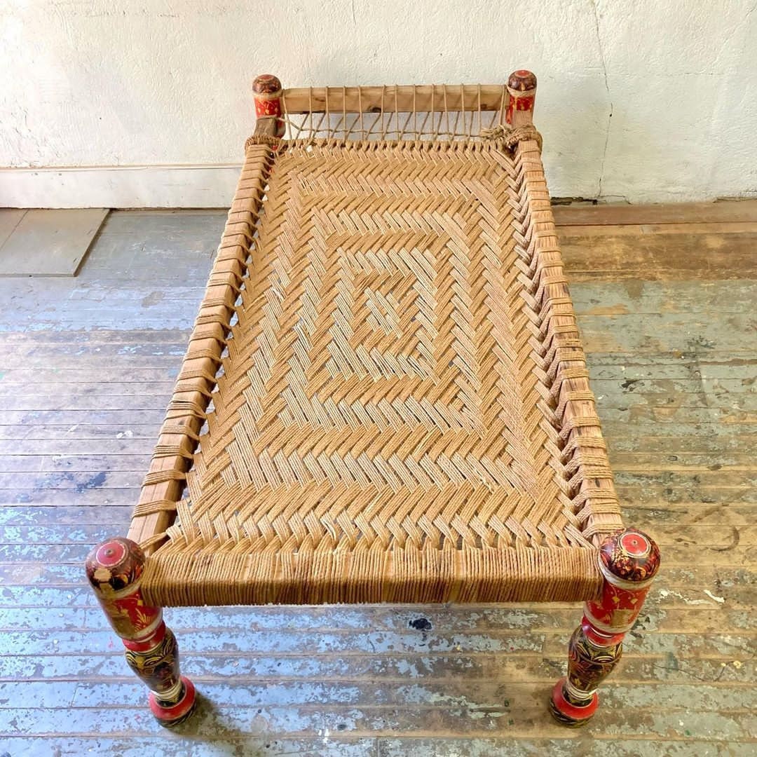 Traditional Indian Bed Very Beautiful Decor Unique Khaat (cot) for ...