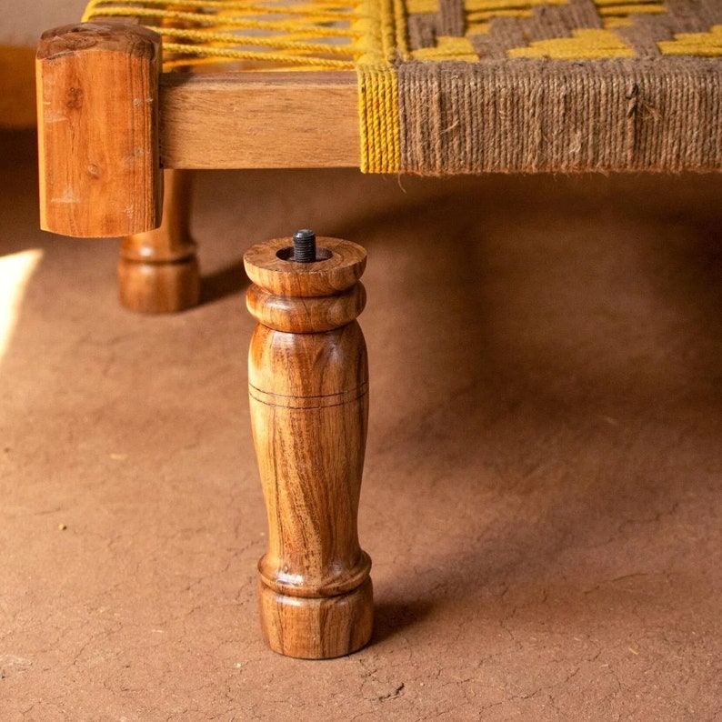 Hand Made Indian Traditional Charpai Bed - Etsy