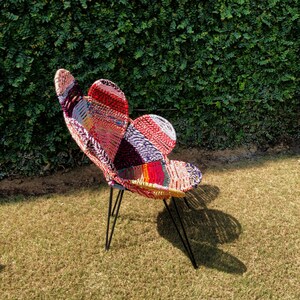 Handmade Flower Chair Flower Decoration Chair Unique Decoration Chair ...