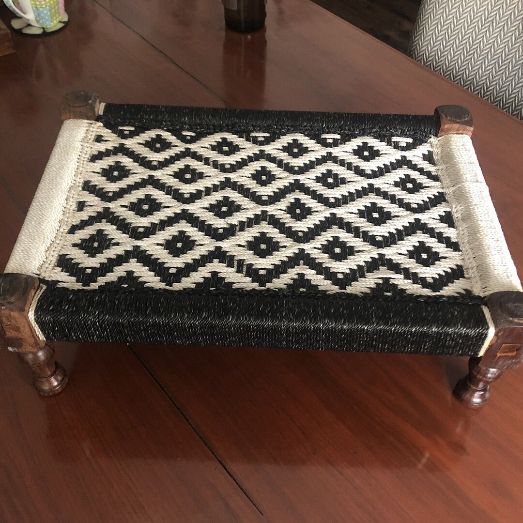 Mini Handmade Bed for Decor Designer Hand Woven Charpai Small Size ...