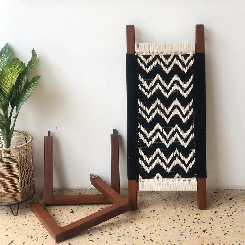 Indian Weaving Style Handmade Charpai Bench Entryway Bench Wooden Bench ...