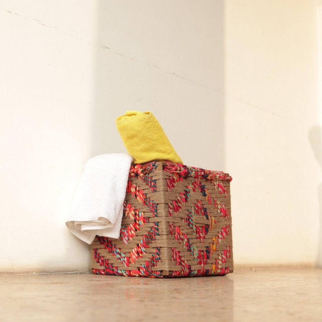 Beautiful Handmade Laundry Basket - Etsy