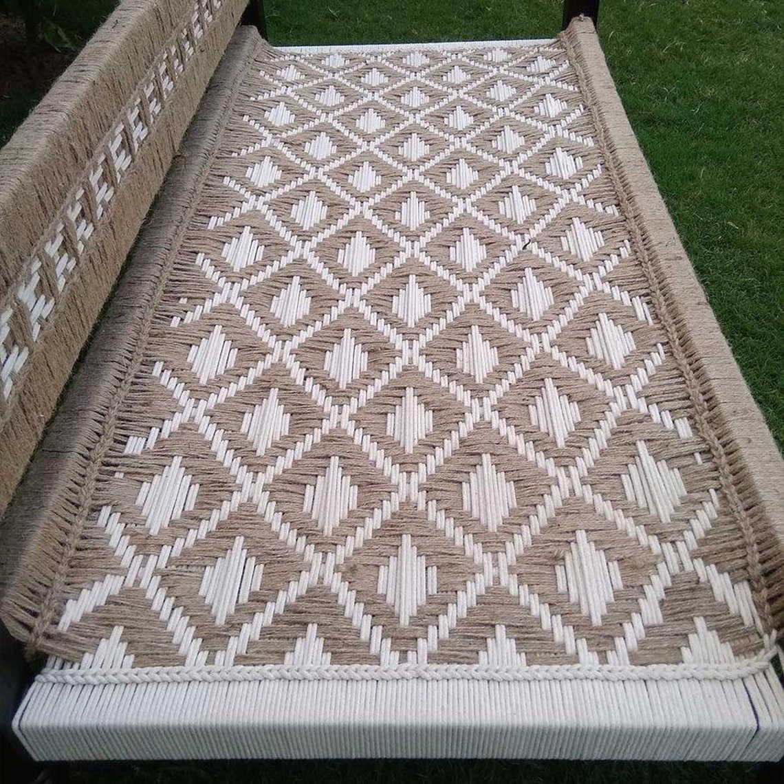 Ecofriendly Handwoven Indian Style Bed Traditional Indian Art Charpoy ...