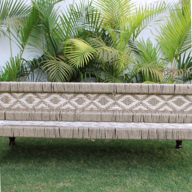 Ecofriendly Handwoven Indian Style Bed Traditional Indian Art Charpoy ...