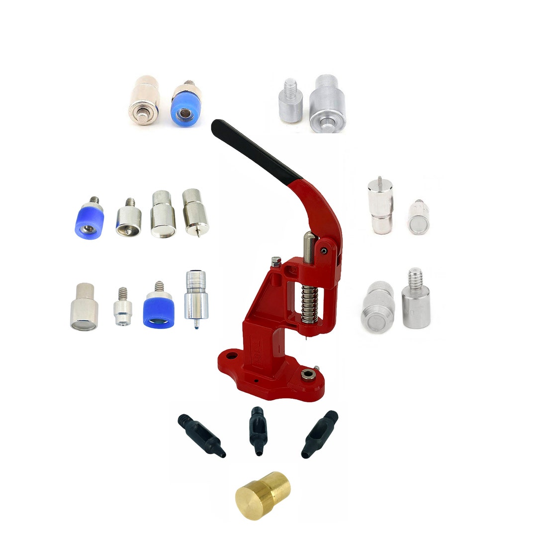 Hobby Trendy Hand Press Set With Hole Punches, Essential Dies for Snap ...